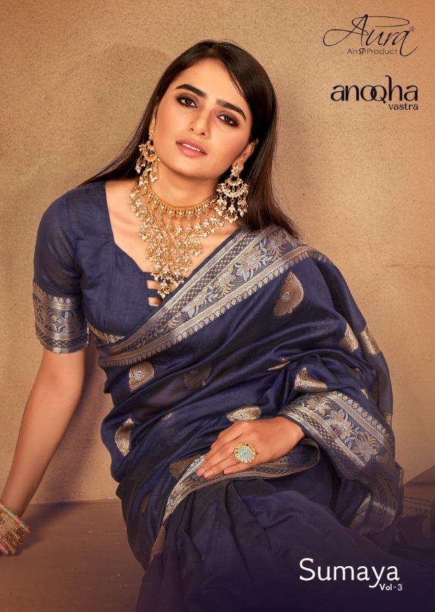 Sumaya Vol 3 By Aura Silk Wedding Saree Collection Aura Wholesale ...